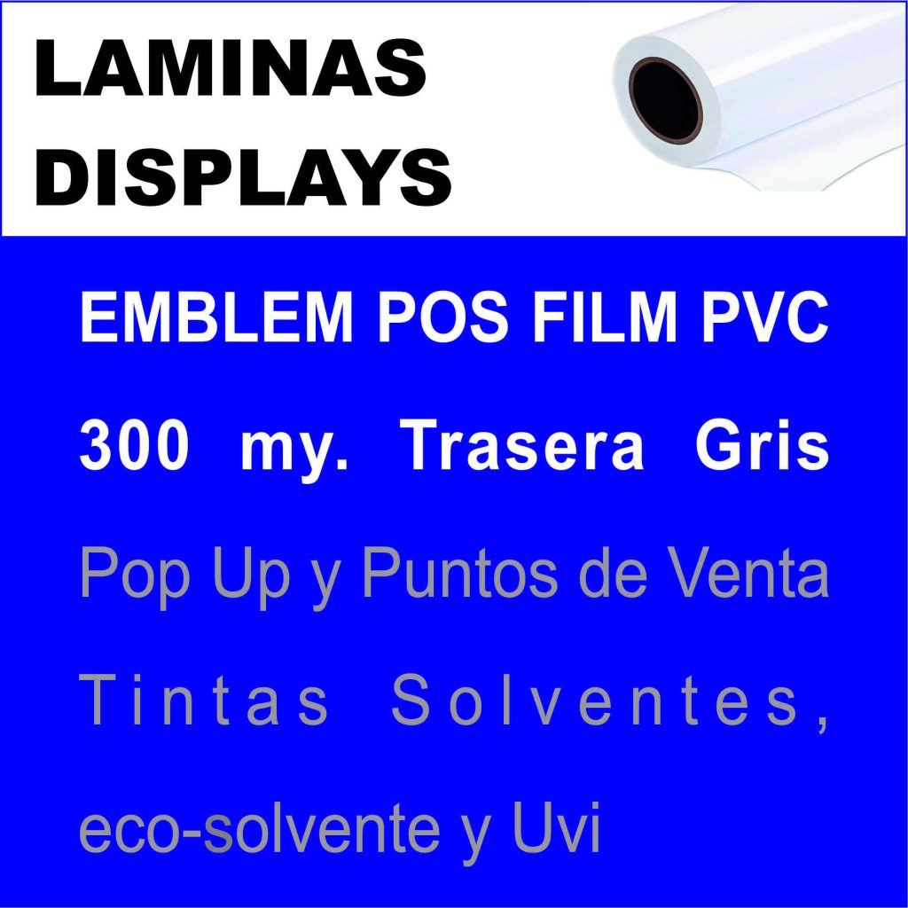 Lámina Emblem Pos Film PVC - Tufersur